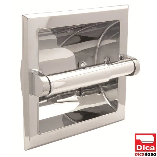 Porta rollo de empotrar cromado – MASSA ACE Hardware